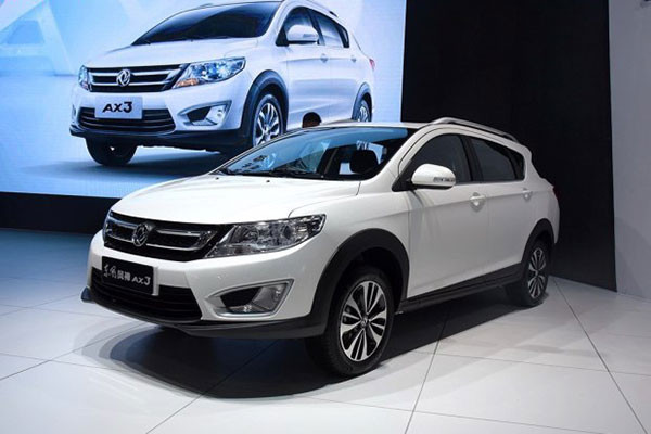 售6.97-8.77万，东风风神AX3今日上市