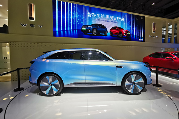 广州车展：WEY概念车WEY-X亮相，未来的WEY可能长这样