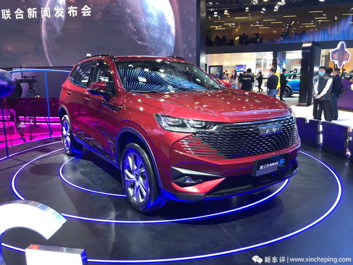 2021上海车展哈弗展台：赤兔、第三代H6 5G联袂登场