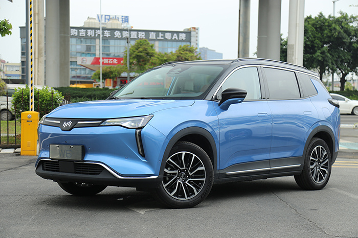 威马全新SUV W6正式上市：最大续航620km，售16.98万起