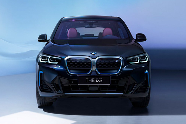 纯电风格演绎动感 新款宝马iX3上市售39.99-43.99万