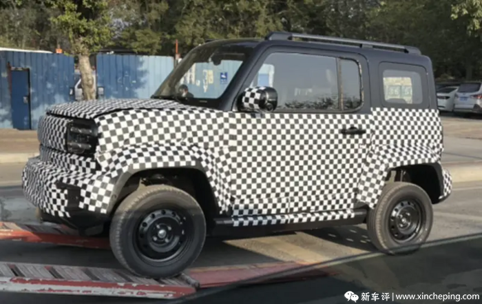 L2+300km续航，售价或10万元，五菱硬派风纯电SUV谍照