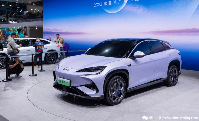 2米9轴距，上半年上市！比亚迪海狮07 EV曝光